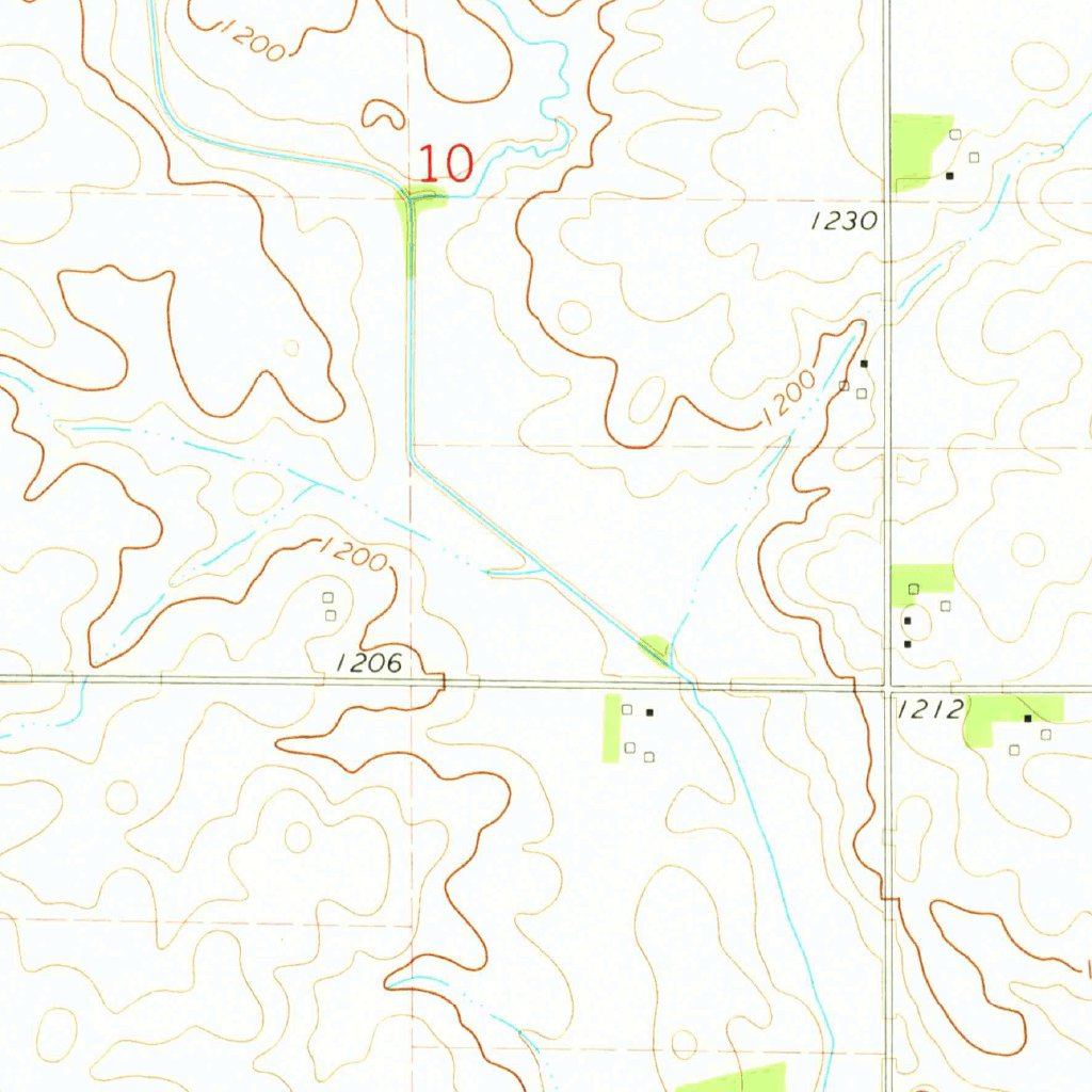 Sexton, IA (1972, 24000-Scale) Map by United States Geological Survey ...