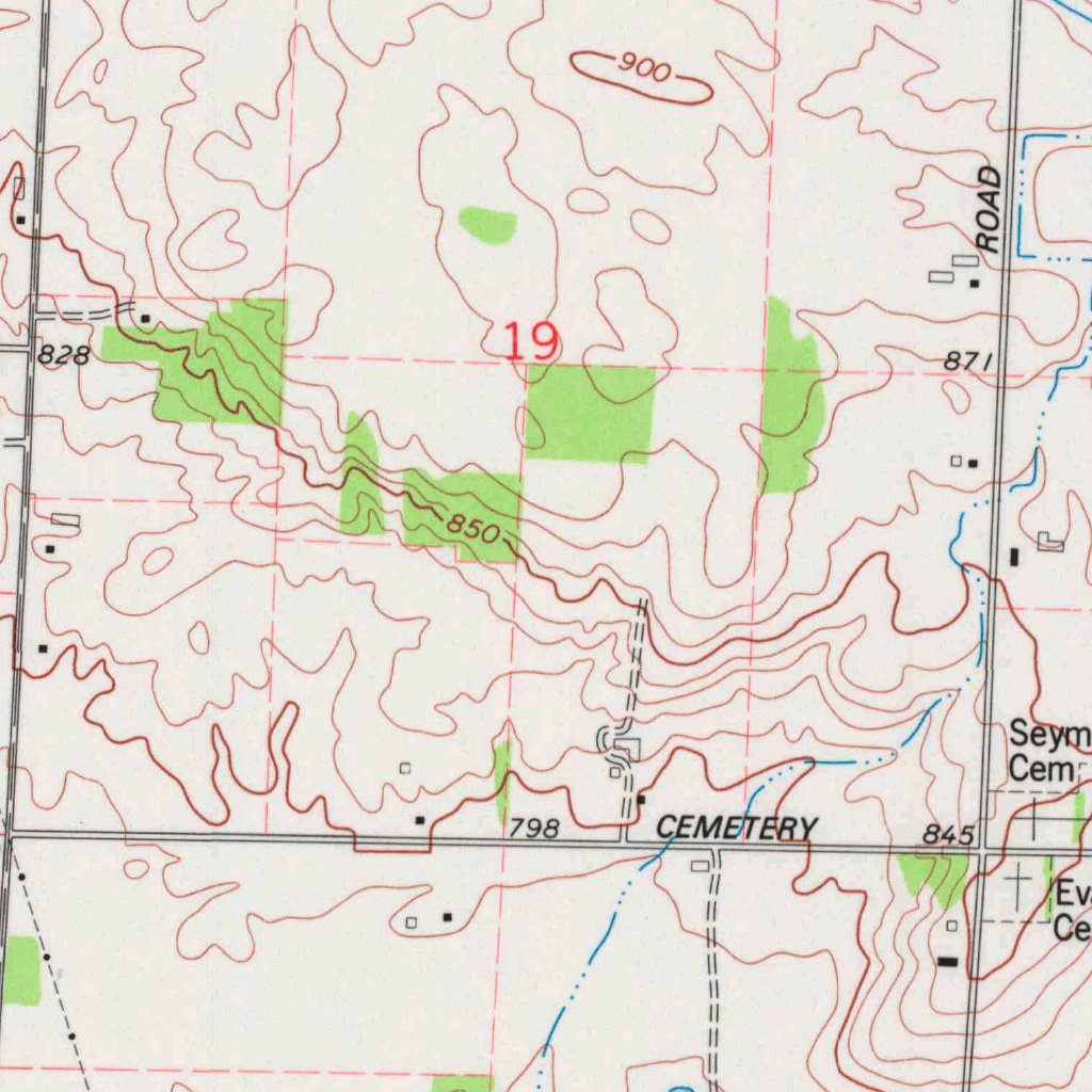 Seymour, WI (1974, 24000-Scale) Map by United States Geological Survey ...