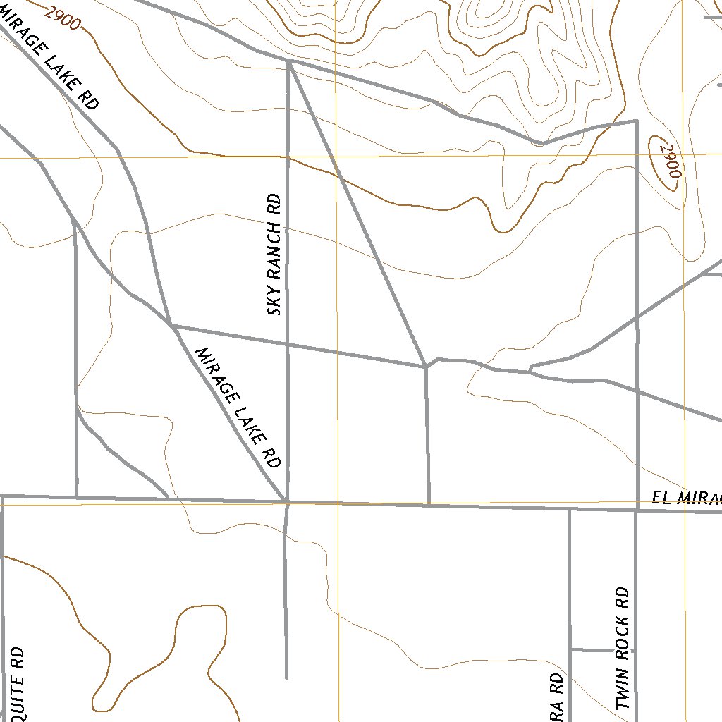 Shadow Mountains SE, CA (2021, 24000-Scale) Map by United States ...