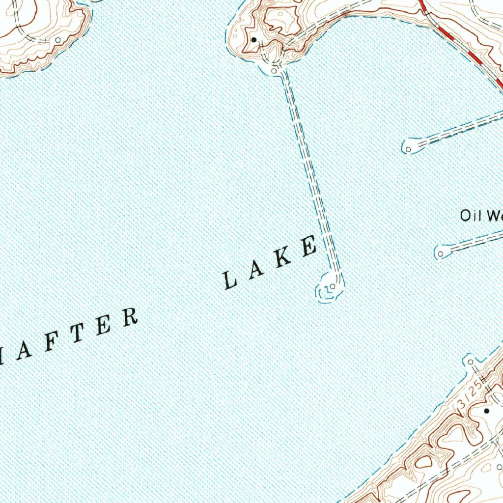 Shafter Lake, TX (1971, 24000-Scale) Map by United States Geological ...