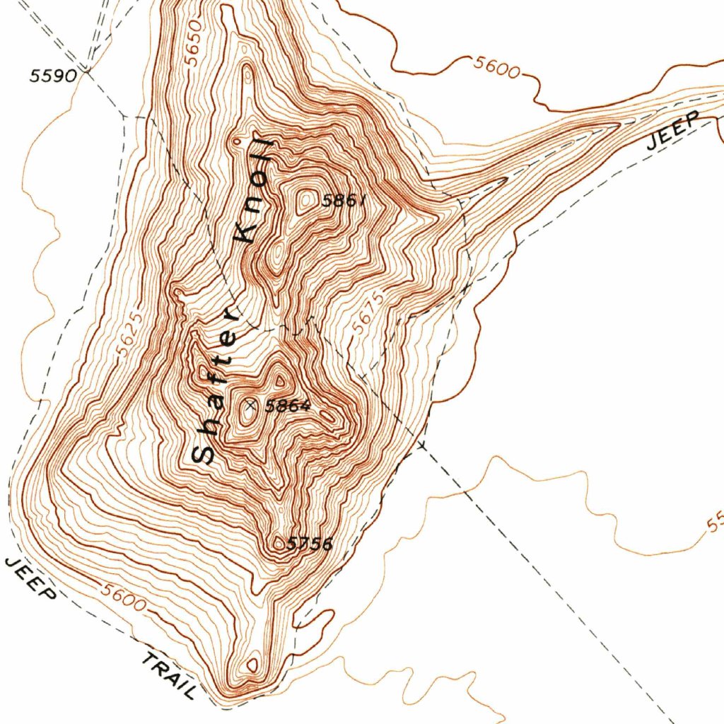 Shafter, NV (1971, 24000-Scale) Map by United States Geological Survey ...