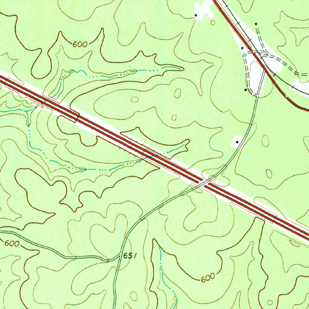 Sharon, GA (1972, 24000-Scale) Map by United States Geological Survey ...