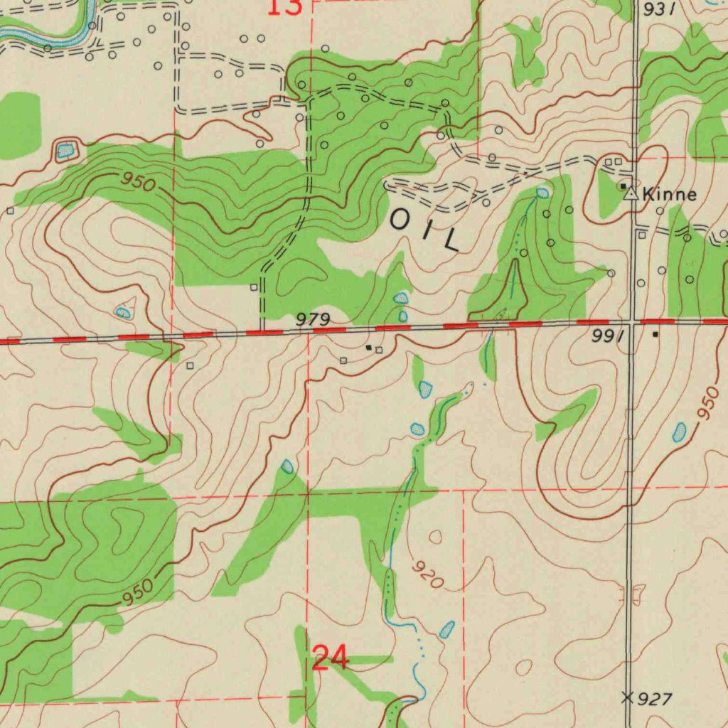 Shaw, KS (1973, 24000-Scale) Map by United States Geological Survey ...