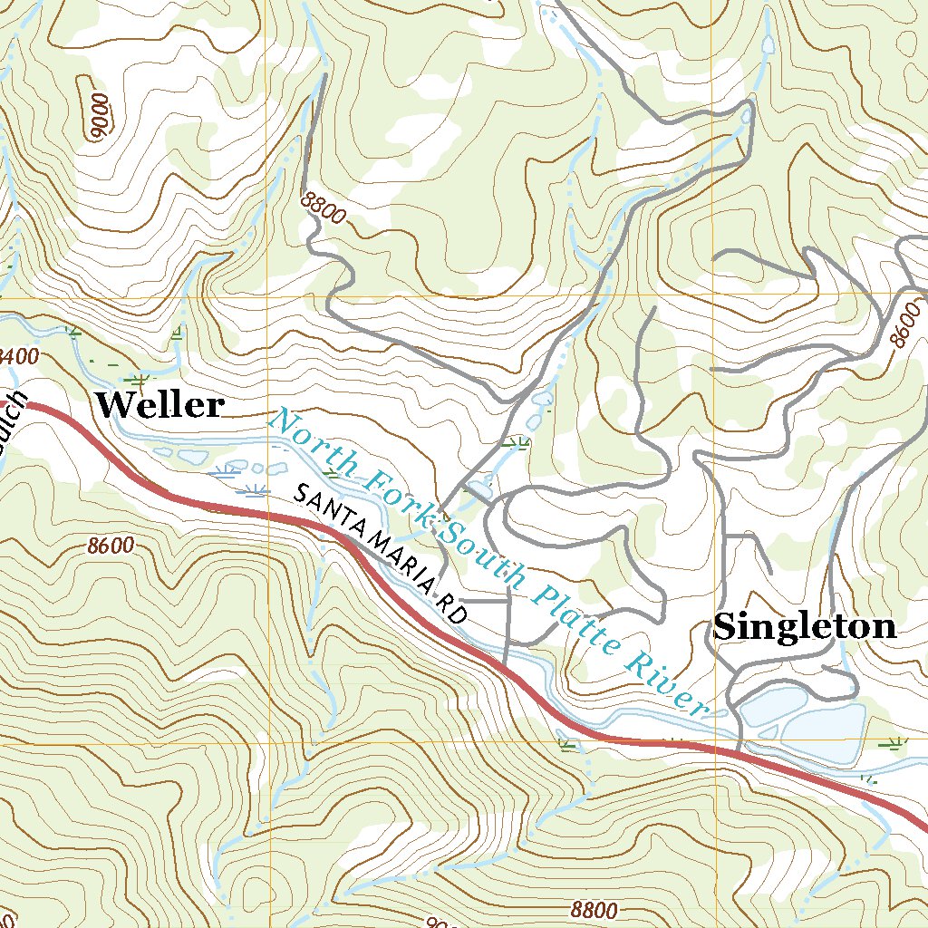 Shawnee, CO (2022, 24000-Scale) Map by United States Geological Survey ...