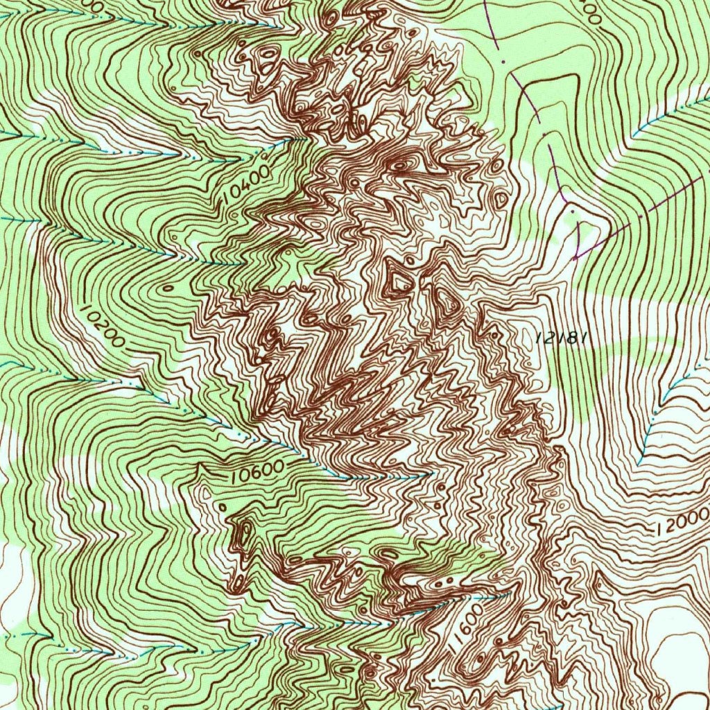 Sheep Mountain, CO (1963, 24000-Scale) Map by United States Geological ...