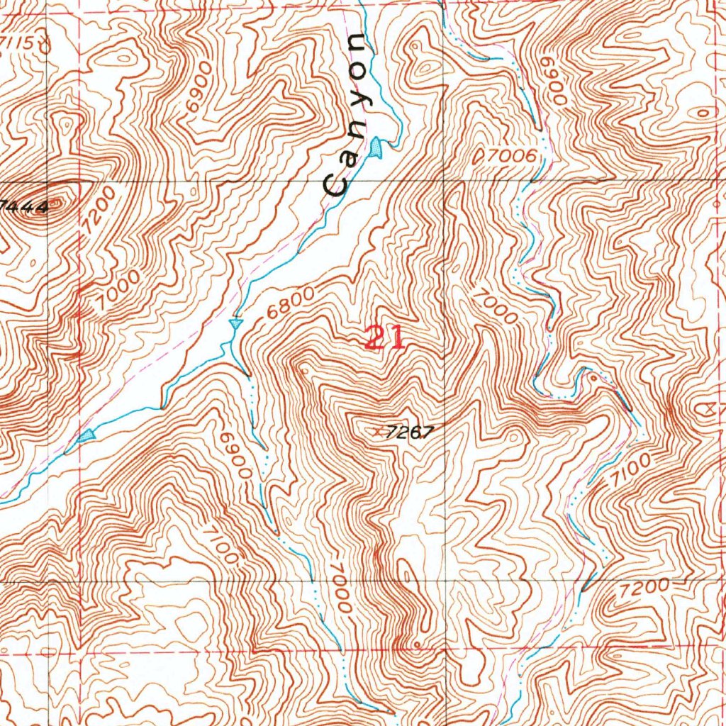Sheep Rock, WY (1955, 24000-Scale) Map by United States Geological ...