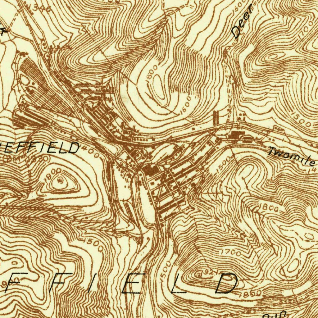 Sheffield, PA (1935, 48000-Scale) Map by United States Geological ...