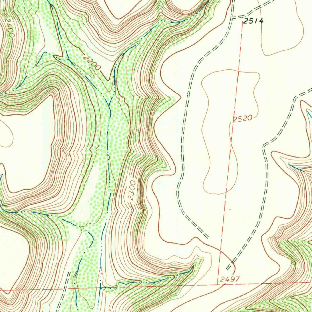 Sheffield SE, TX (1967, 24000-Scale) Map by United States Geological ...