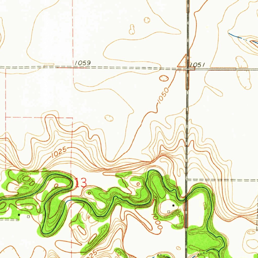 Sheldon NW, ND (1961, 24000-Scale) Map by United States Geological ...