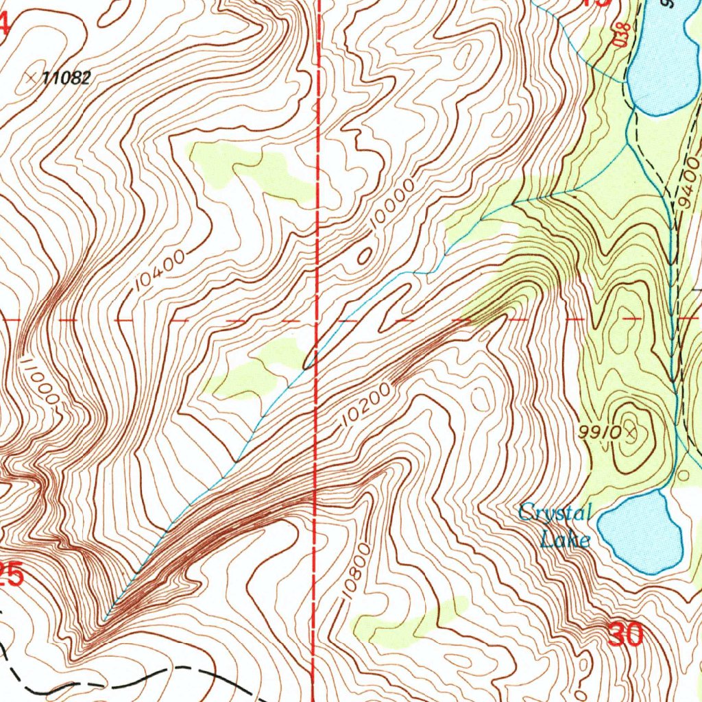 Shell Lake, WY (1993, 24000-Scale) Map by United States Geological ...