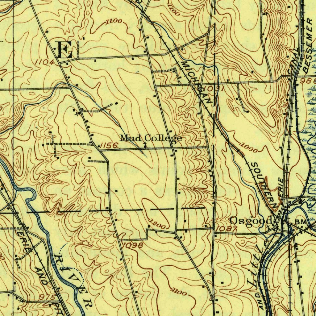 Shenango, PA (1908, 62500-Scale) Map by United States Geological Survey ...