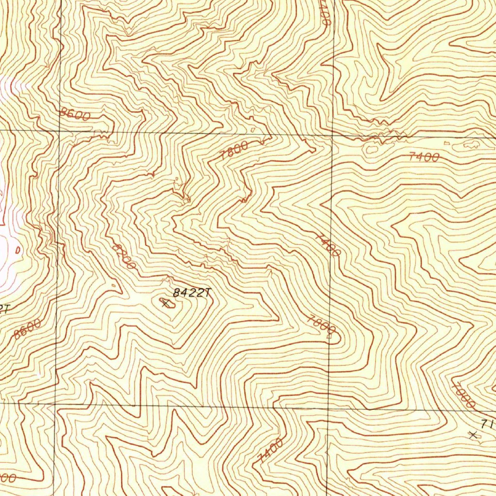 Sherman Mountain, NV (1985, 24000-Scale) Map by United States ...