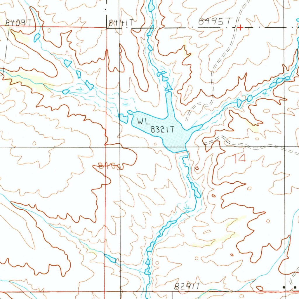 Sherman Mountains West, WY (1987, 24000-Scale) Map by United States ...