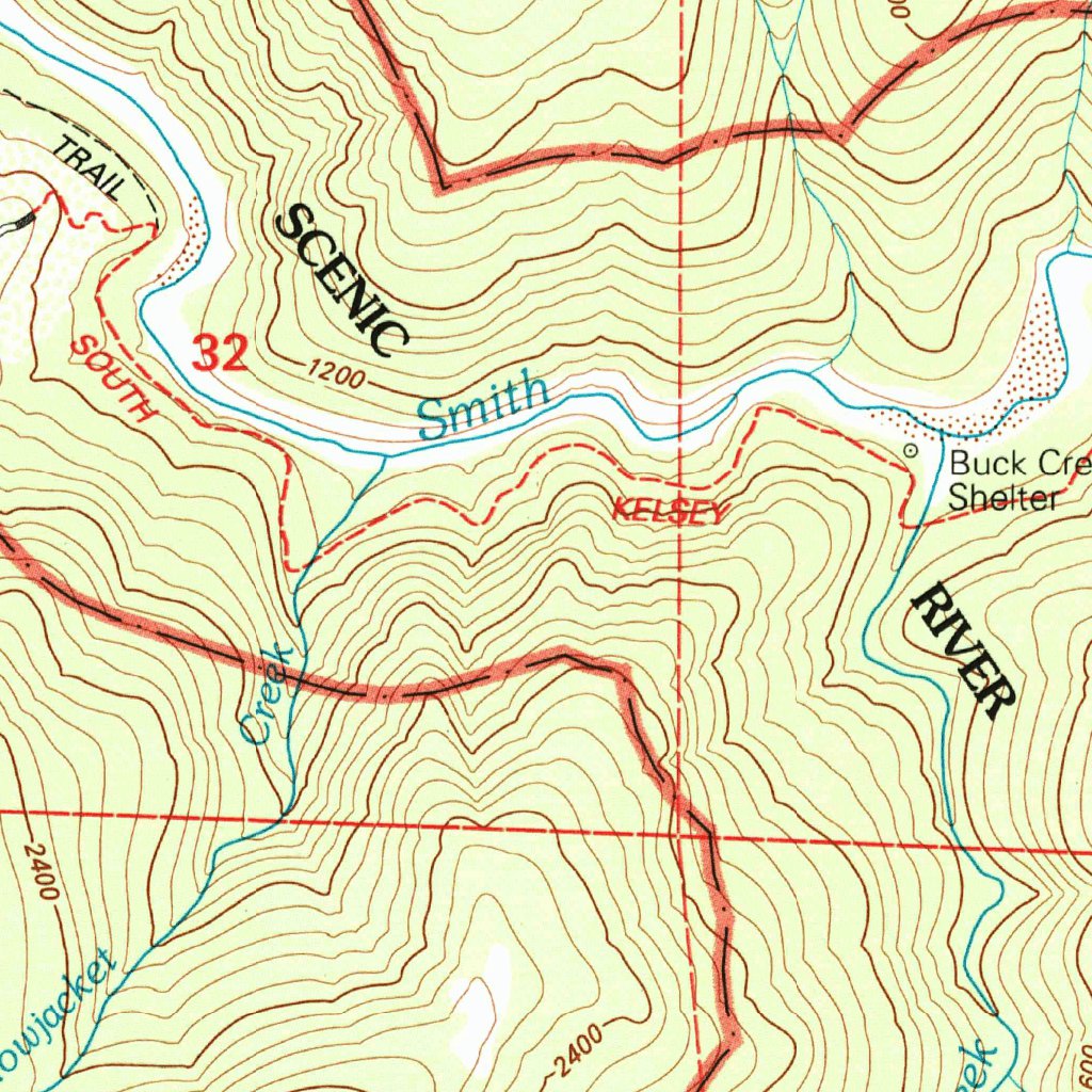 Ship Mountain, CA (1997, 24000-Scale) Map by United States Geological ...