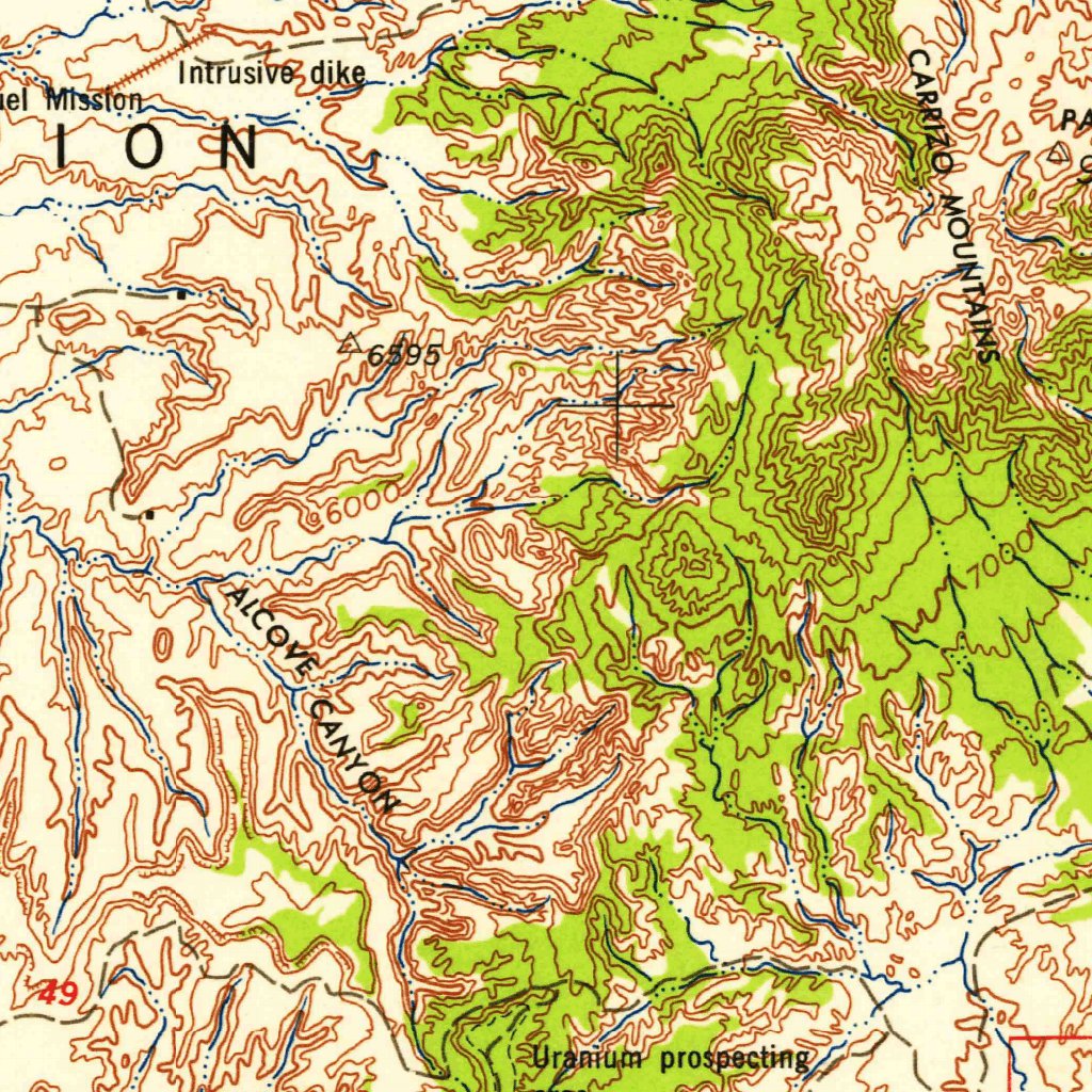 Shiprock, NM-AZ-UT-CO (1958, 250000-Scale) Map by United States ...