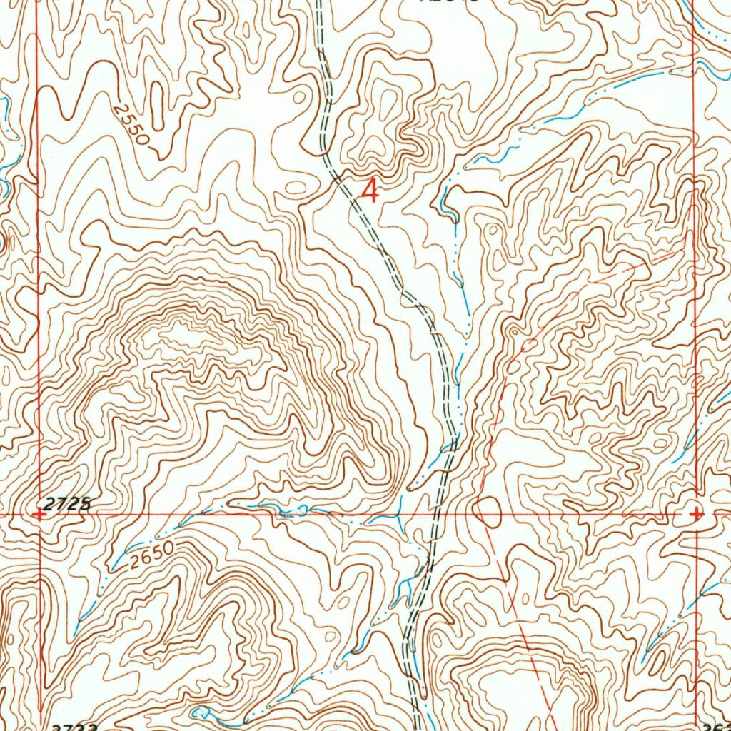 Shipstead Coulee, MT (1973, 24000-Scale) Map by United States ...