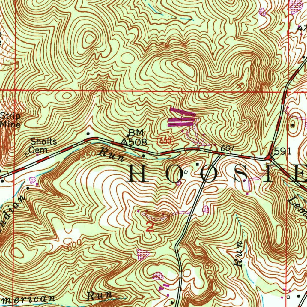 Shoals, IN (1960, 24000-Scale) Map by United States Geological Survey ...