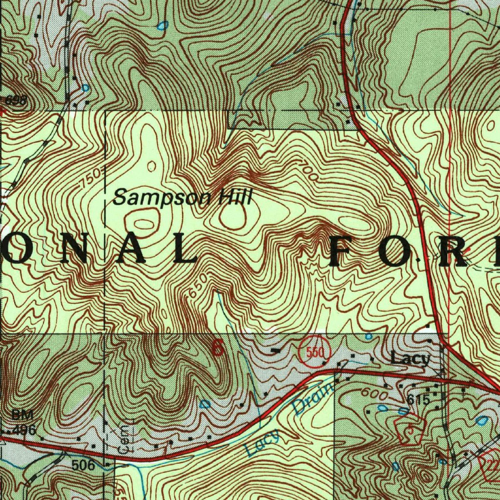 Shoals, IN (1993, 24000-Scale) Map by United States Geological Survey ...
