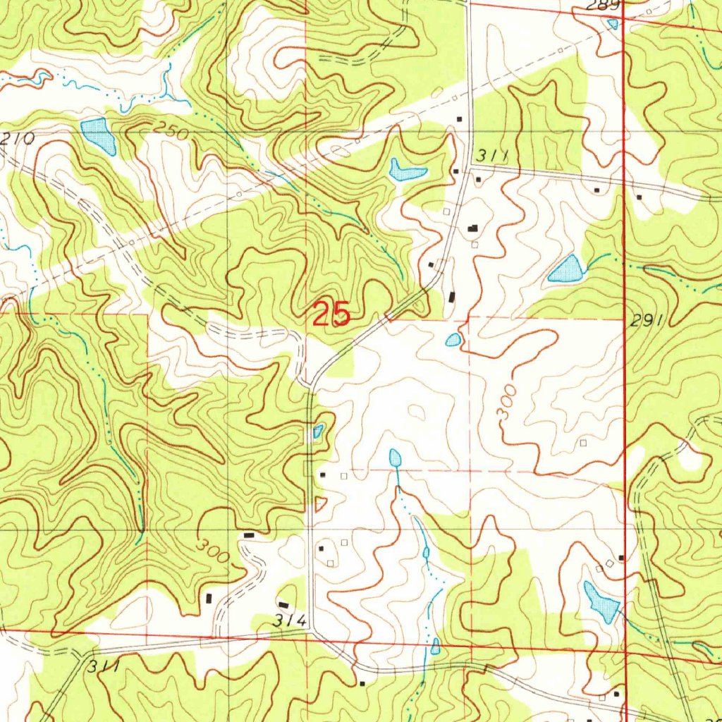 Shongaloo, LA (1981, 24000-Scale) Map by United States Geological ...