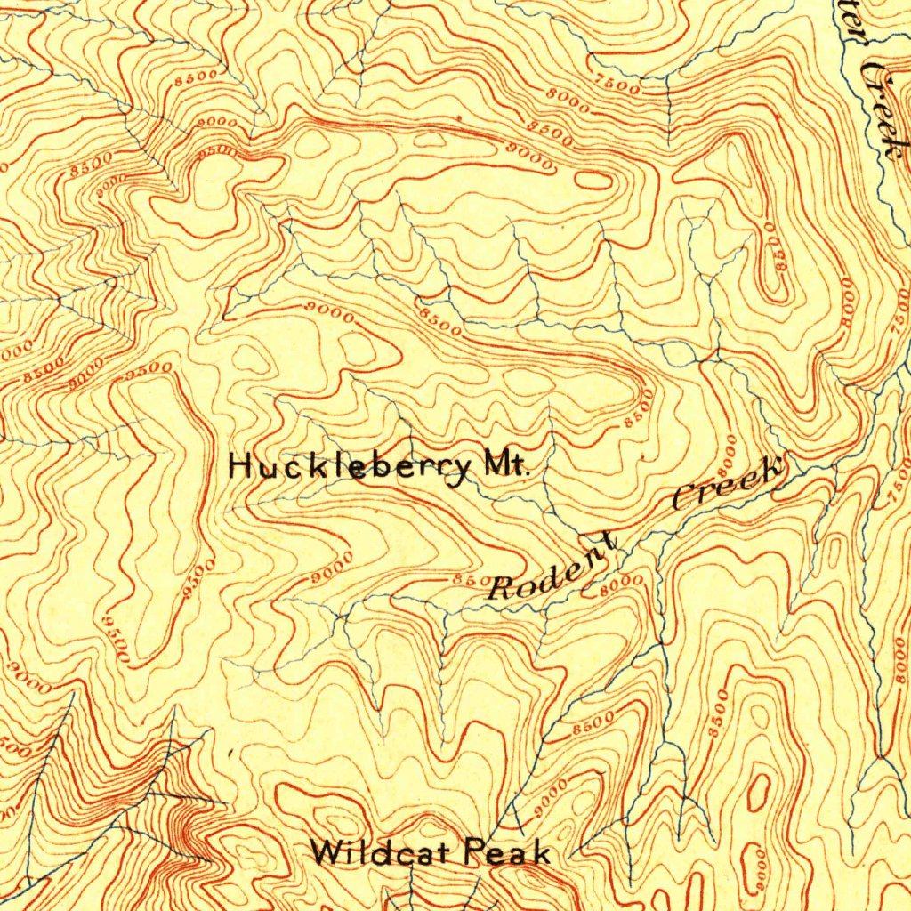 Shoshone, WY (1908, 125000-Scale) Map by United States Geological ...