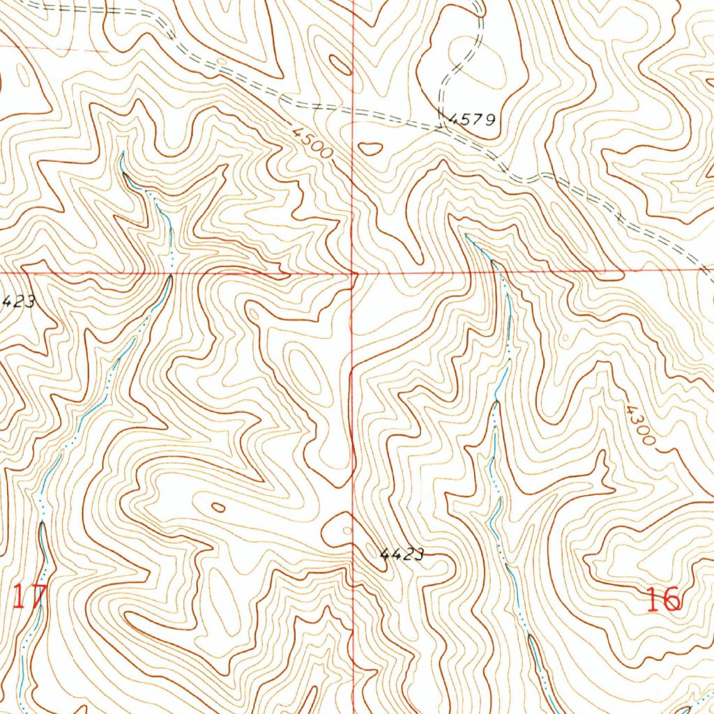 Shuler Draw, WY (1971, 24000-Scale) Map by United States Geological ...