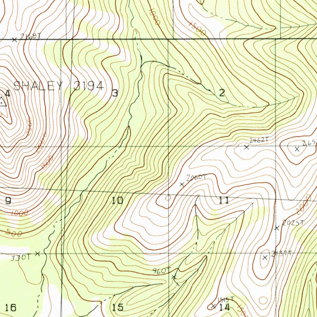 Shungnak A-1, AK (1985, 63360-Scale) Map by United States Geological ...