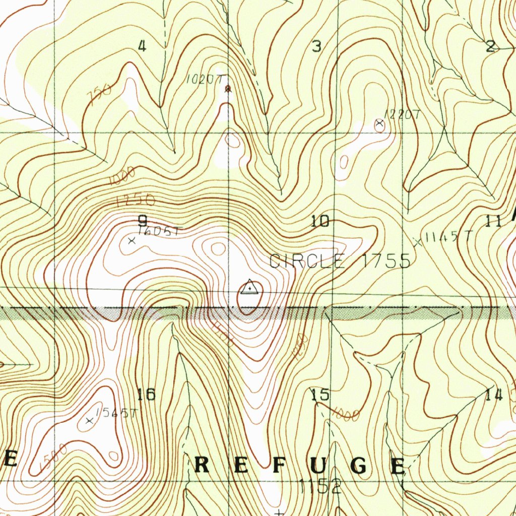 Shungnak C-4, AK (1985, 63360-Scale) Map by United States Geological ...