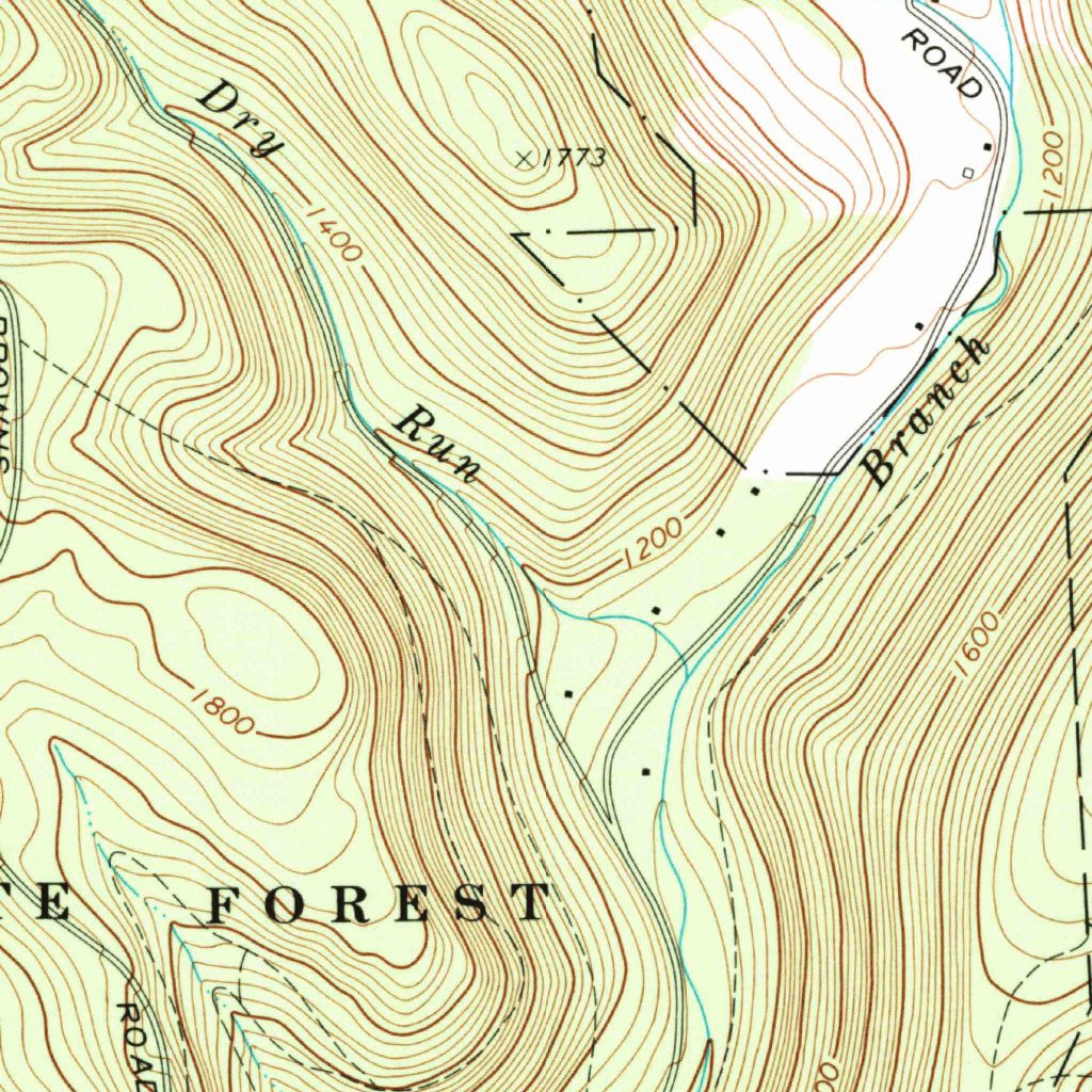 Shunk, PA (1970, 24000-Scale) Map by United States Geological Survey ...