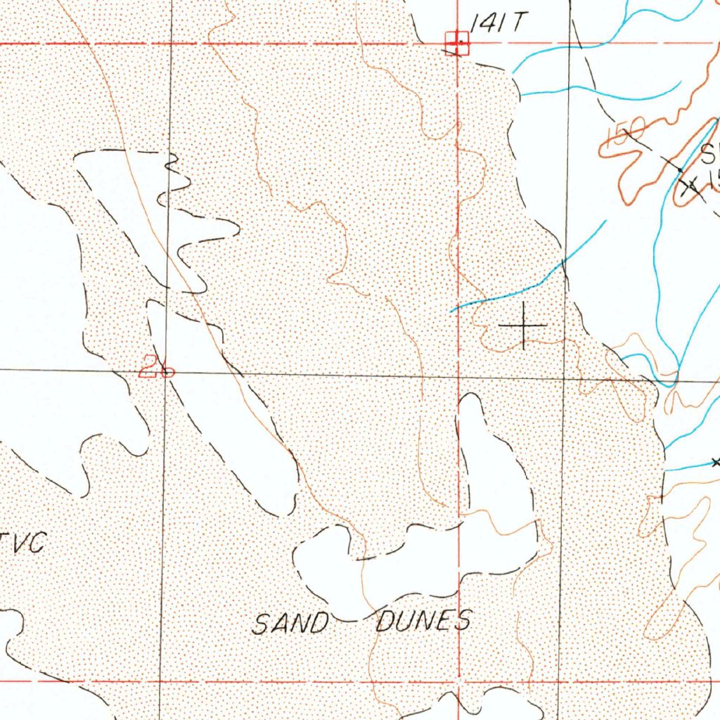 Sidewinder Well, CA (1983, 24000-Scale) Map by United States Geological ...