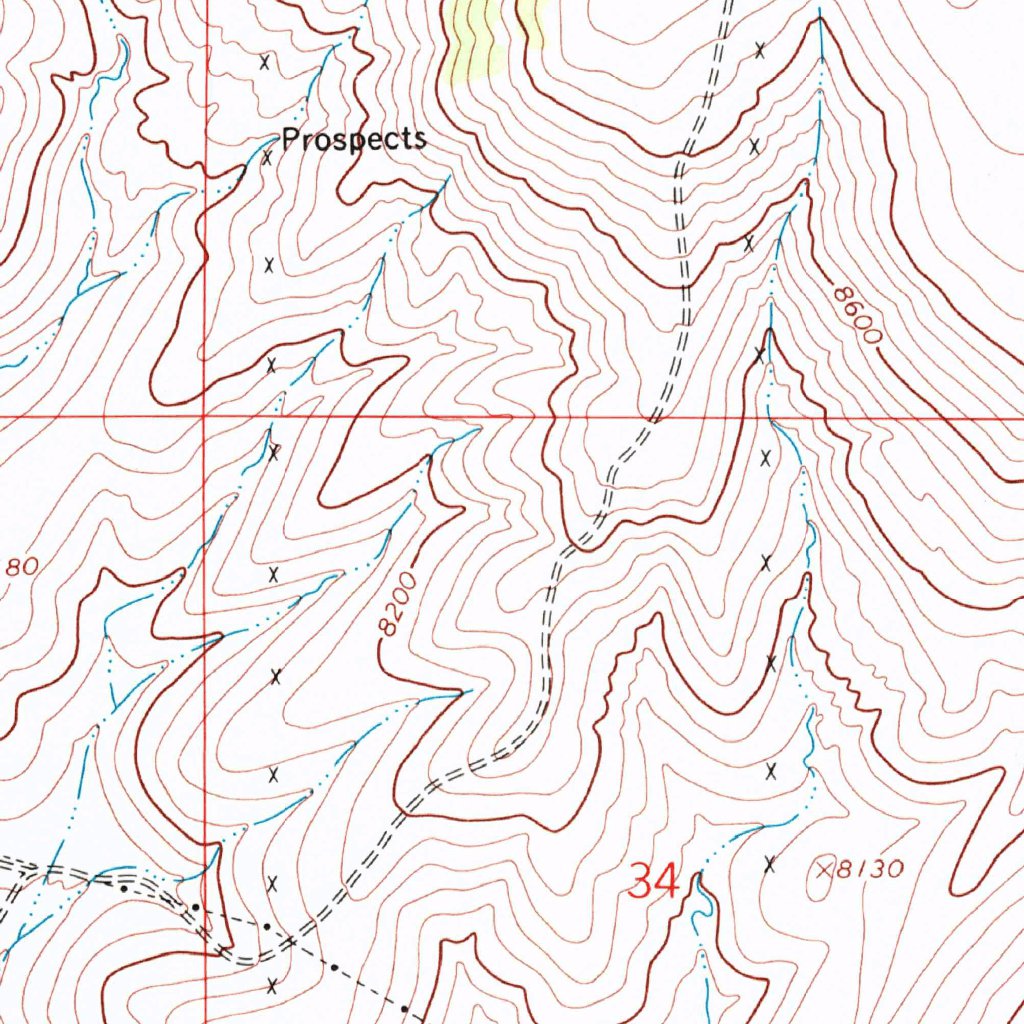 Signal Peak, CO (1964, 24000-Scale) Map by United States Geological ...