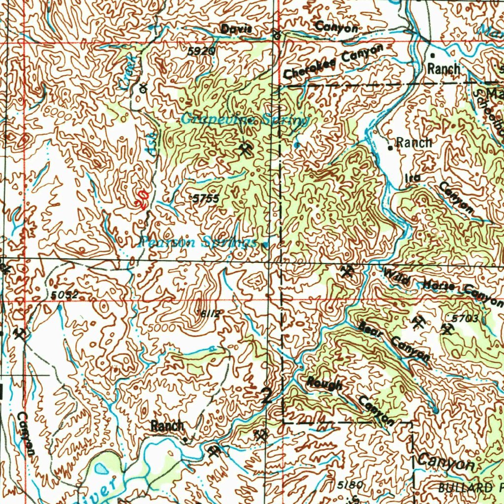 Silver City, NM-AZ (1954, 250000-Scale) Map by United States Geological ...