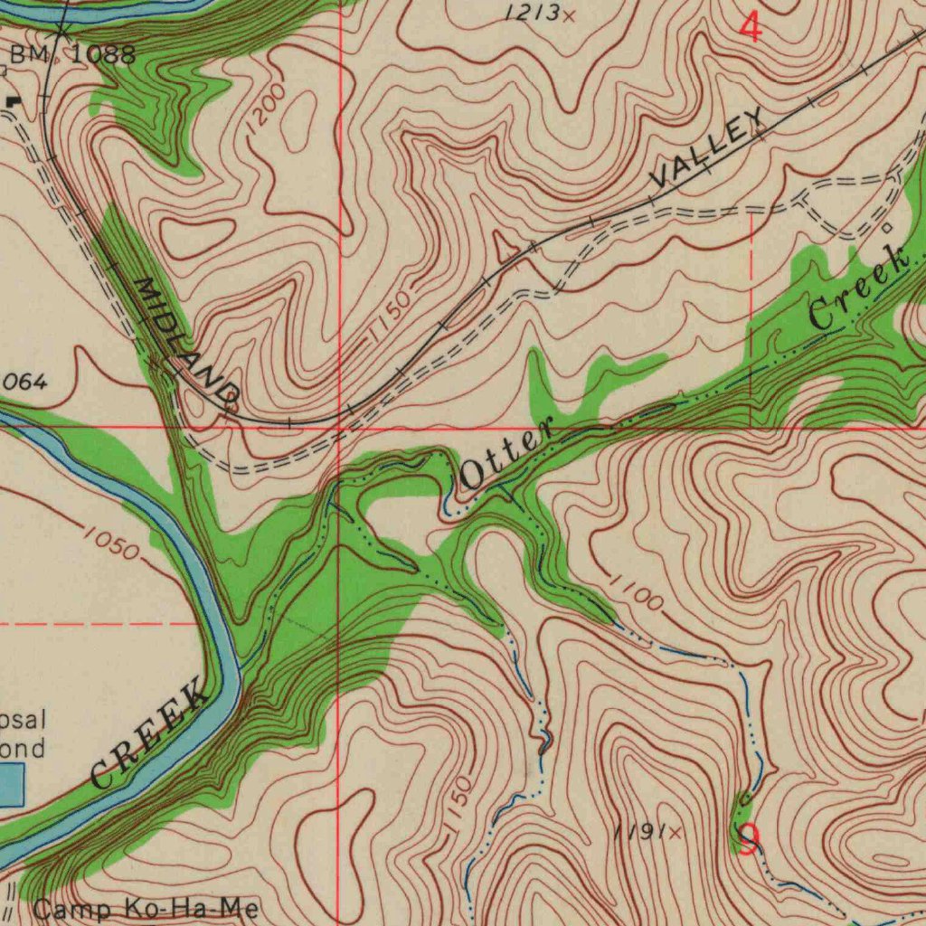 Silverdale, KS (1965, 24000-Scale) Map by United States Geological ...