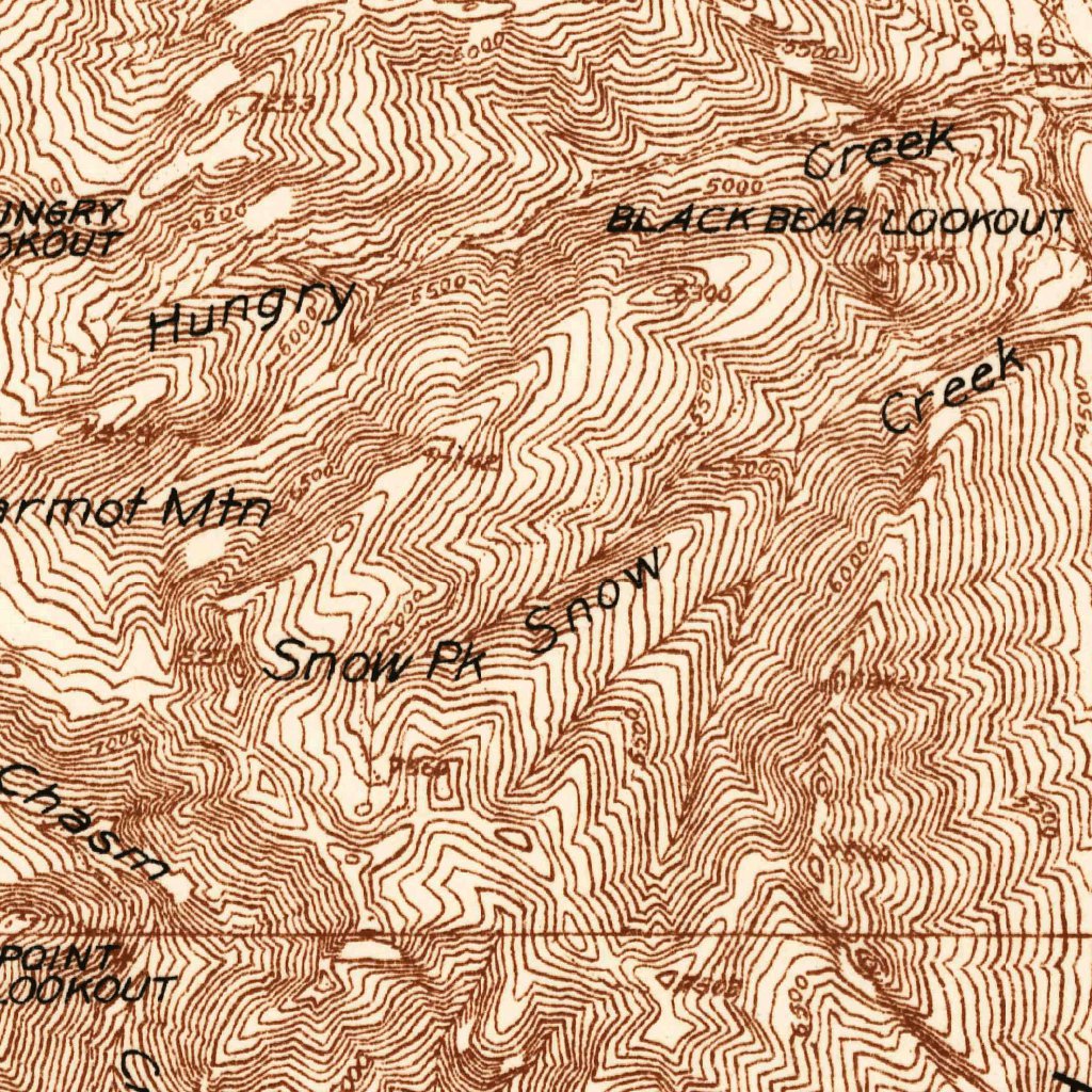 Silvertip, MT (1936, 96000-Scale) Map by United States Geological ...