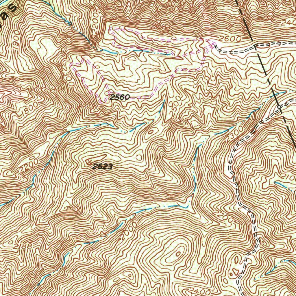 Simi Valley East, CA (1951, 24000-Scale) Map by United States ...