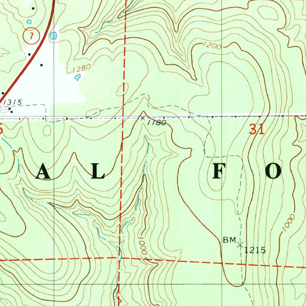 Simpson, AR (1980, 24000-Scale) Map by United States Geological Survey ...