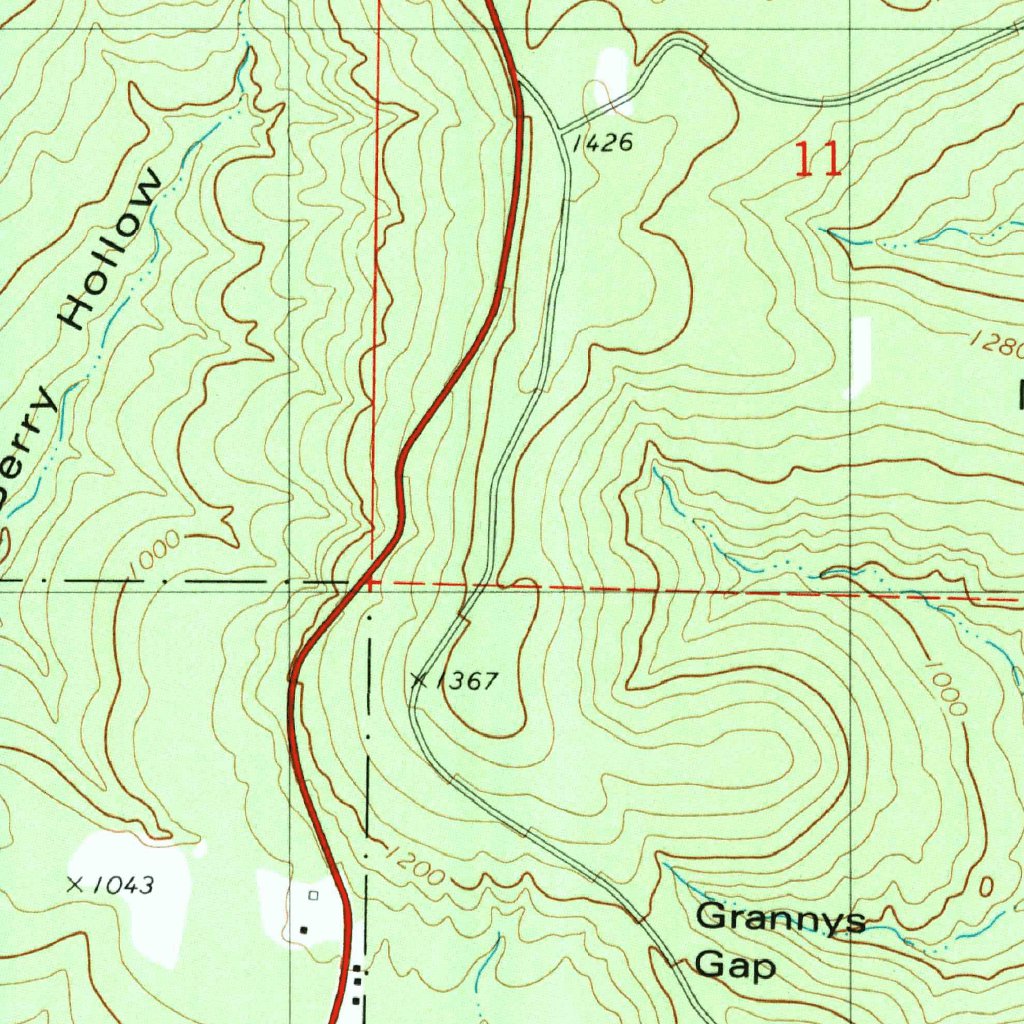 Simpson, AR (1980, 24000-Scale) Map by United States Geological Survey ...