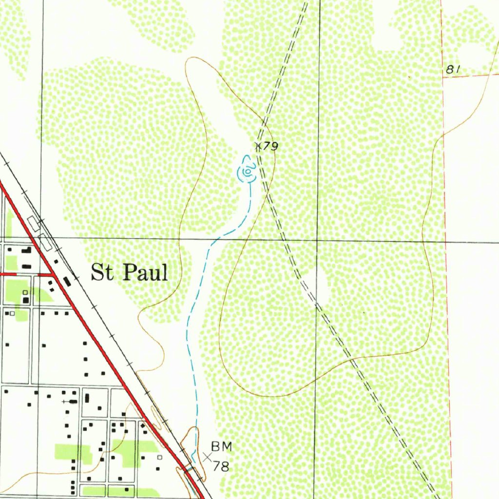 Sinton West, TX (1979, 24000-Scale) Map by United States Geological ...