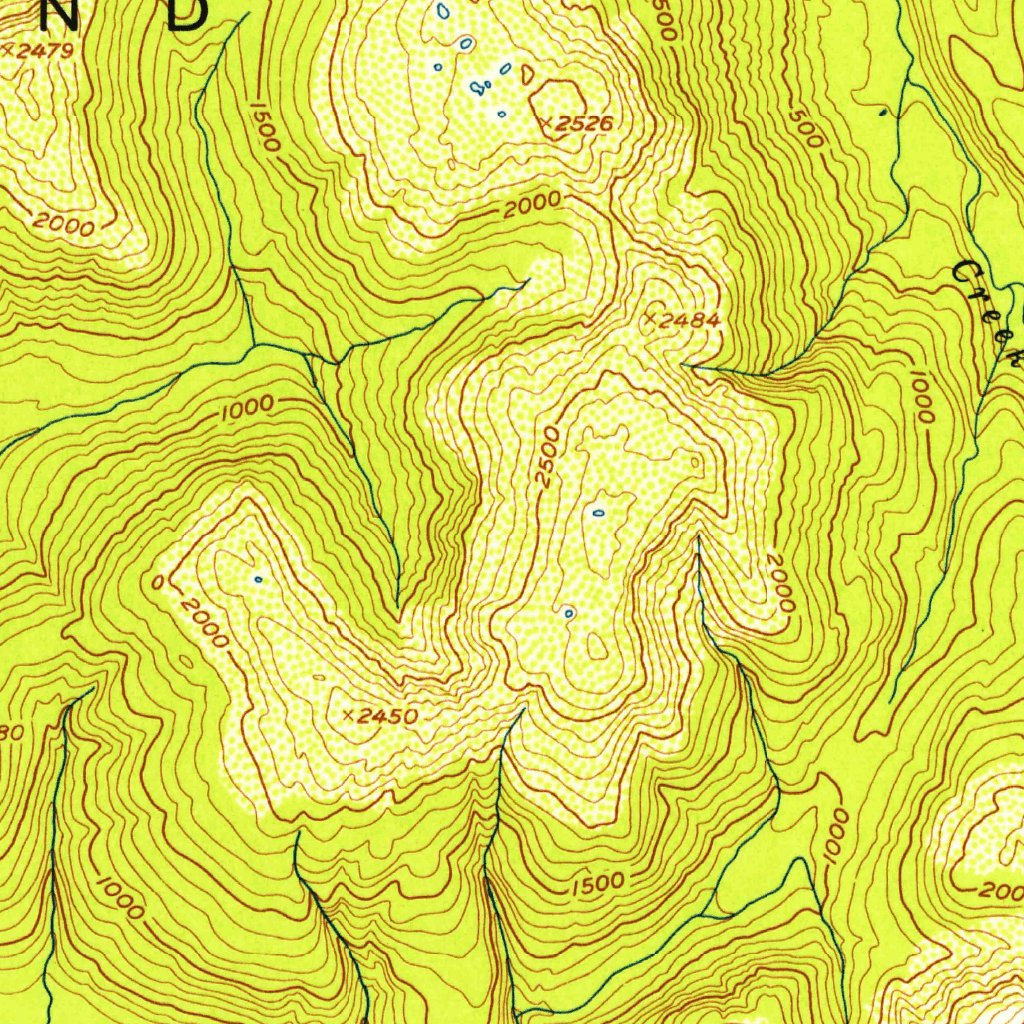 Sitka B-5, AK (1951, 63360-Scale) Map by United States Geological ...