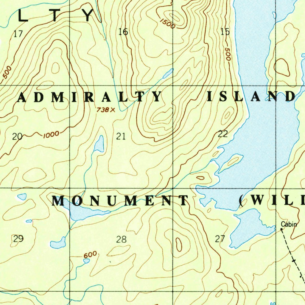 Sitka C-2, AK (1951, 63360-Scale) Map by United States Geological ...