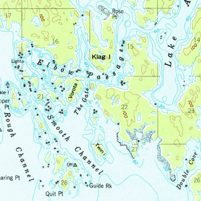 Sitka C-7, AK (1951, 63360-Scale) Map by United States Geological ...