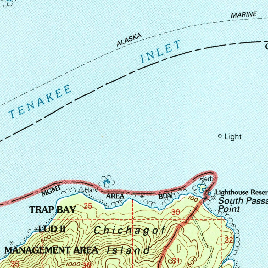 Sitka D-3, AK (1997, 63360-Scale) Map by United States Geological ...
