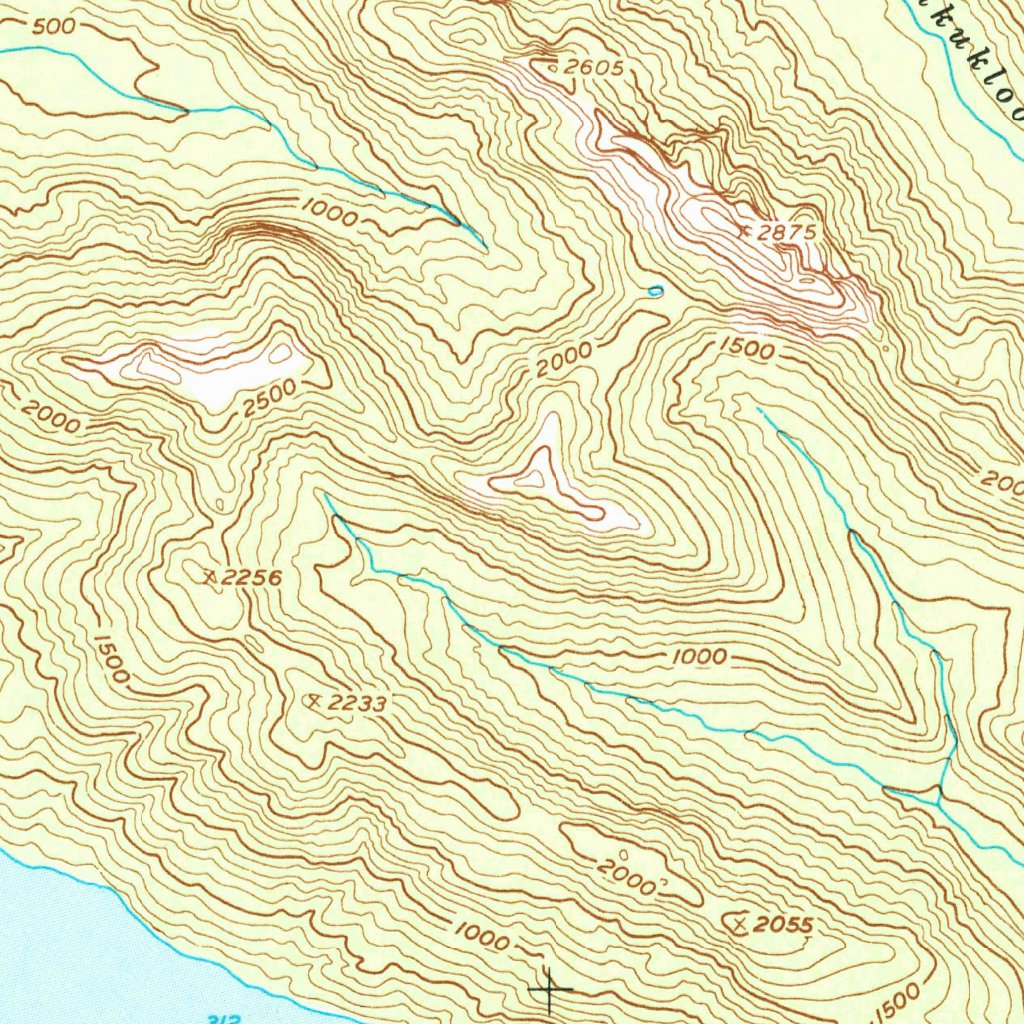 Sitka D-4, AK (1955, 63360-Scale) Map by United States Geological ...