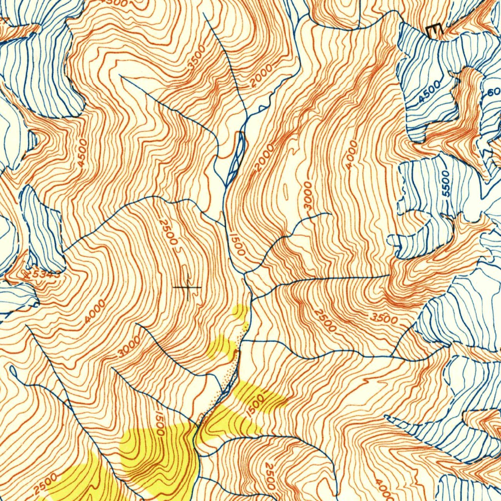 Skagway B-1, AK (1951, 63360-Scale) Map by United States Geological ...