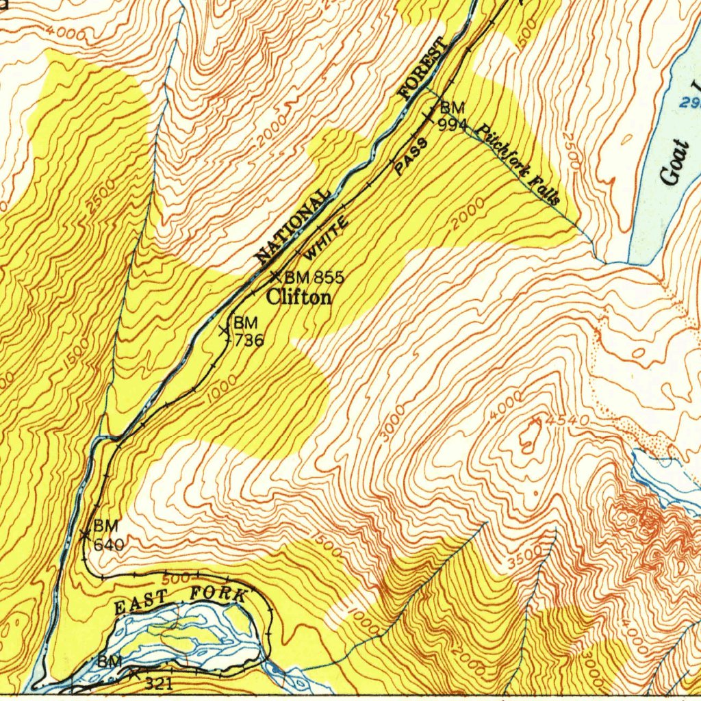 Skagway C-1, AK (1951, 63360-Scale) Map by United States Geological ...