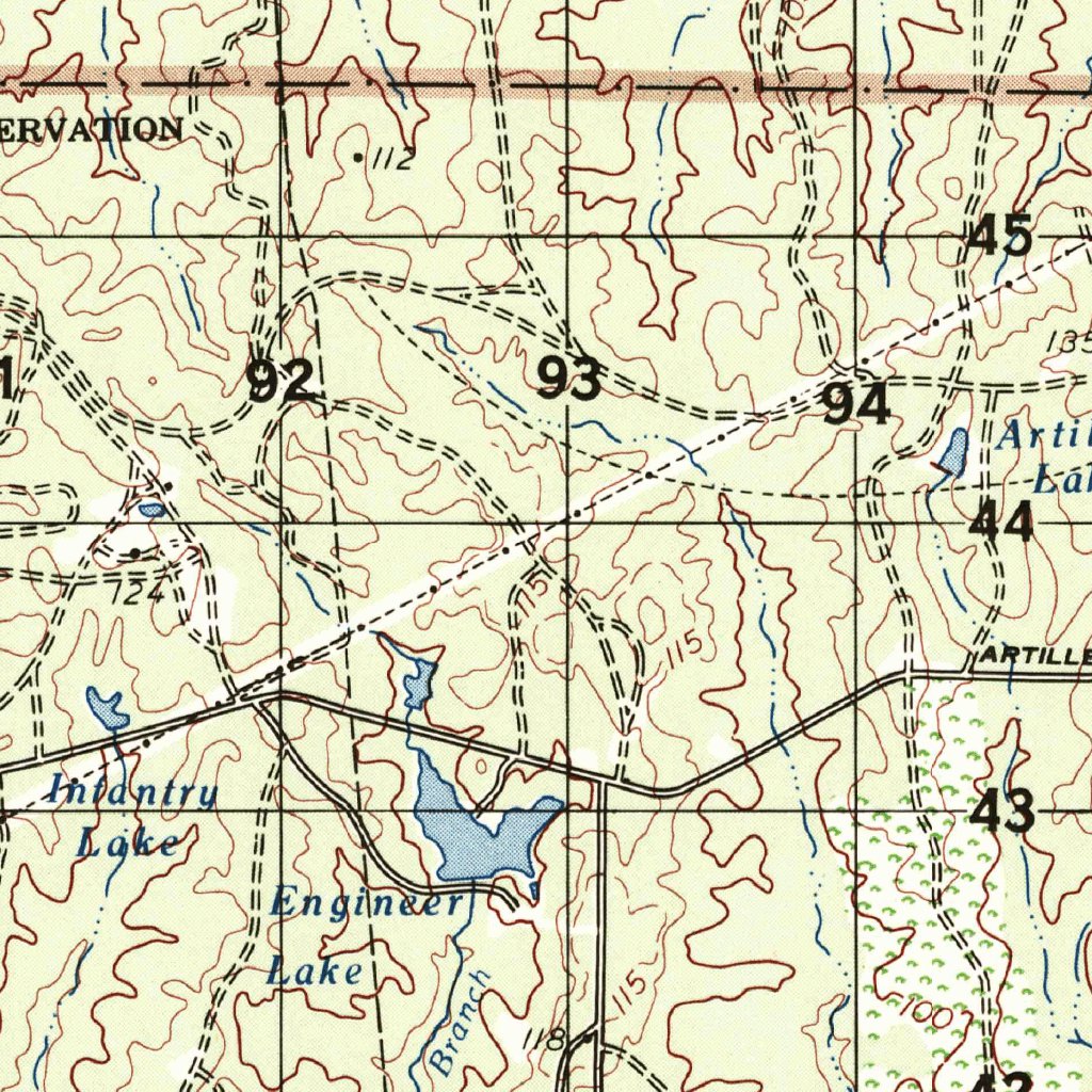 Slagle, LA (1977, 50000-Scale) Map by United States Geological Survey ...