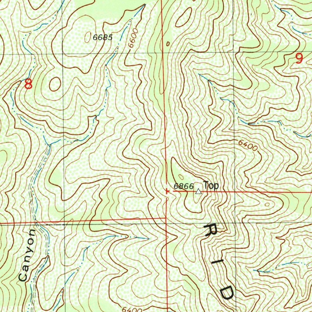 Slate Jack Canyon, UT (1979, 24000-Scale) Map by United States ...