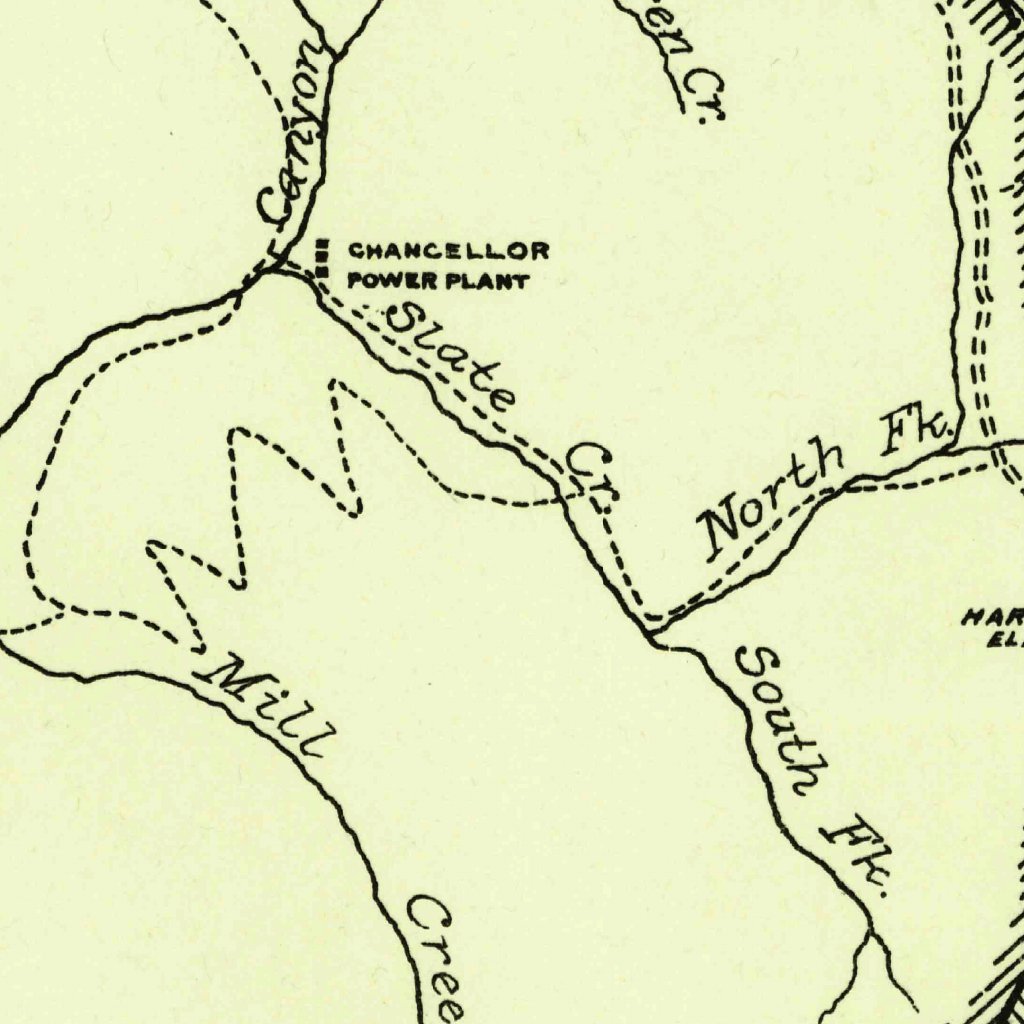 Slate Pass, WA (1920, 125000-Scale) Map by United States Geological ...