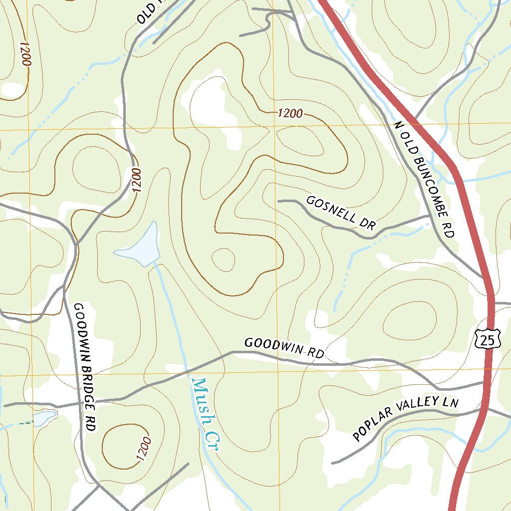 Slater, SC (2020, 24000-Scale) Map by United States Geological Survey ...