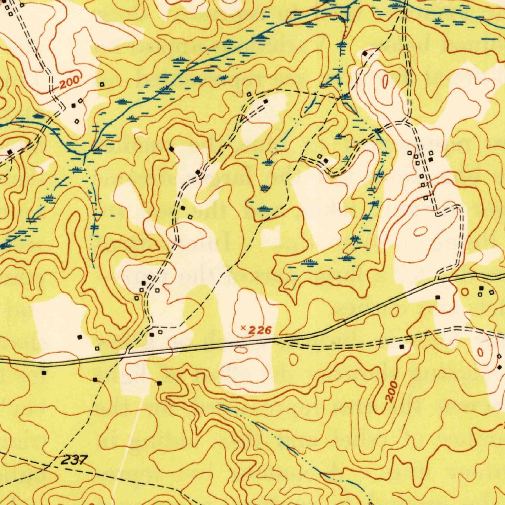 Slocomb, NC (1950, 24000-Scale) Map by United States Geological Survey ...
