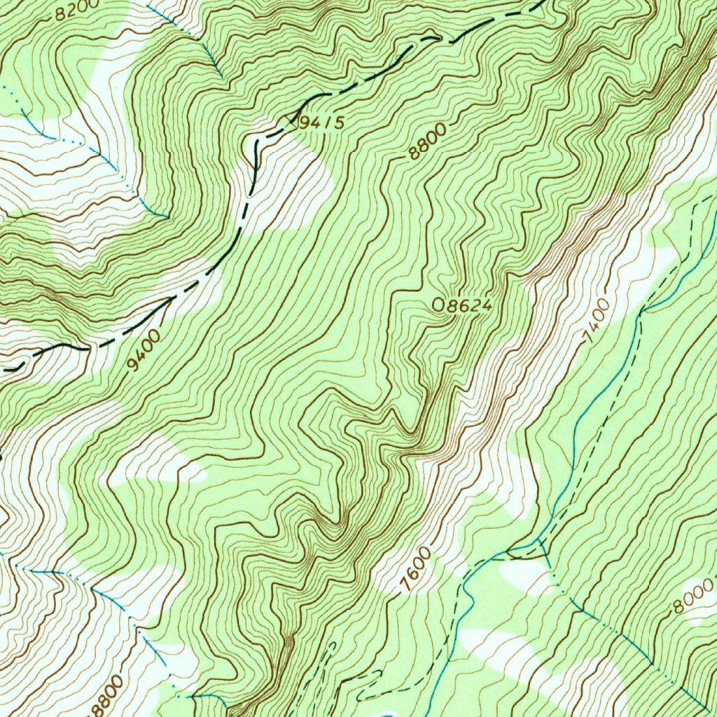 Snowyside Peak, ID (1964, 24000-Scale) Map by United States Geological ...